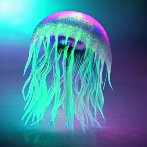 cute colorful alien jellyfish... | Video by Willowmoon